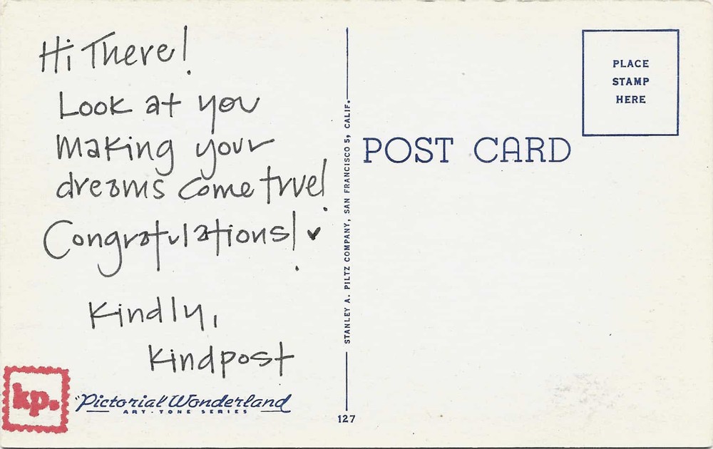 kindpost | Positive messages on vintage postcards